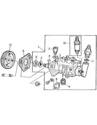 Pompa Injectie RE50593